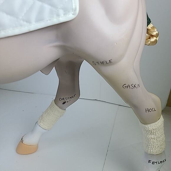 Battat | Toys | Battat 2 Quarter Horse White W Saddle Bridle Labeled ...